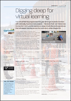 Digging deep for virtual learning