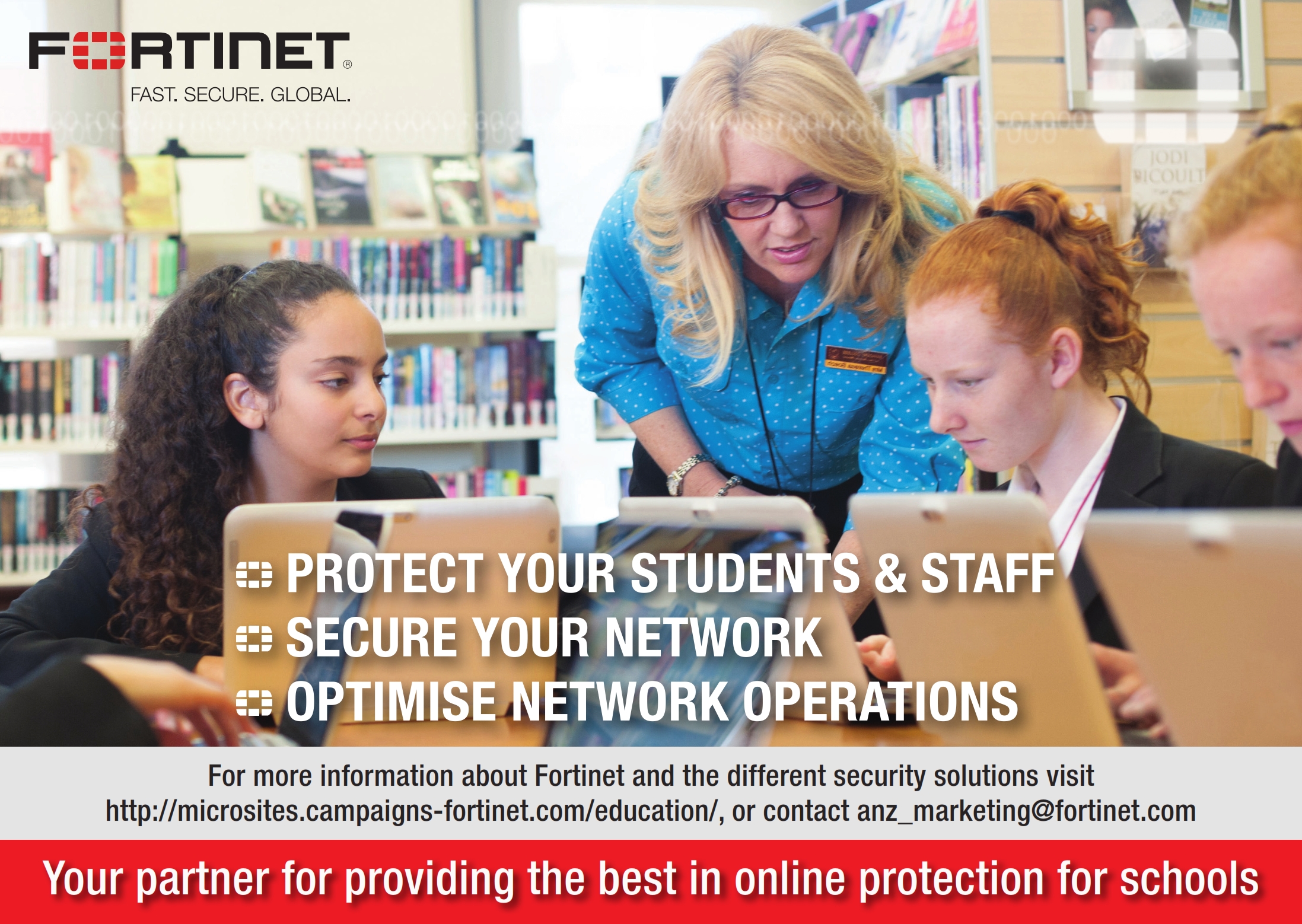 Protecting students and staff: The Fortinet way