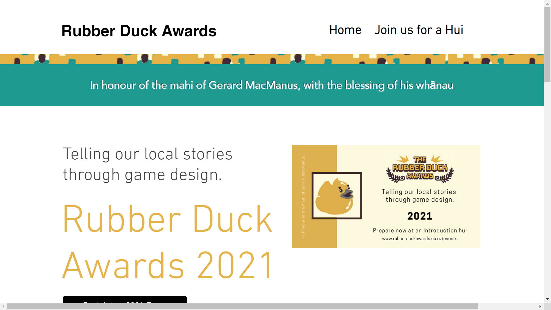 Rubber Duck Awards 2021