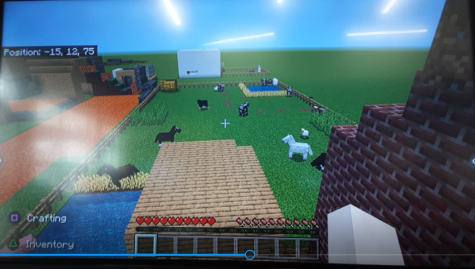 Our teaching Minecraft maestro is