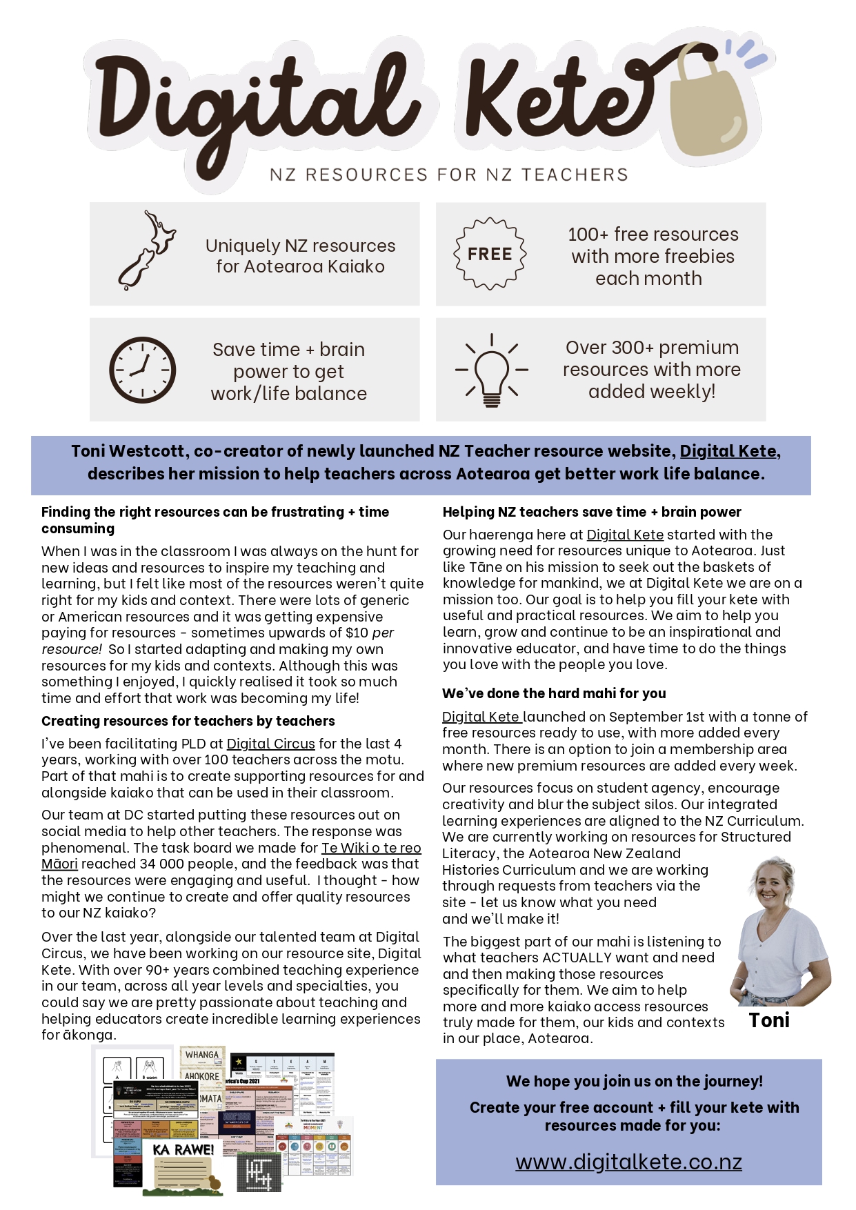 Digital Kete: NZ resources for NZ teachers