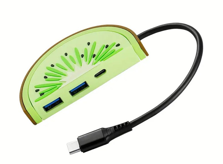 Kiwifruit Multi-Port USB Hub